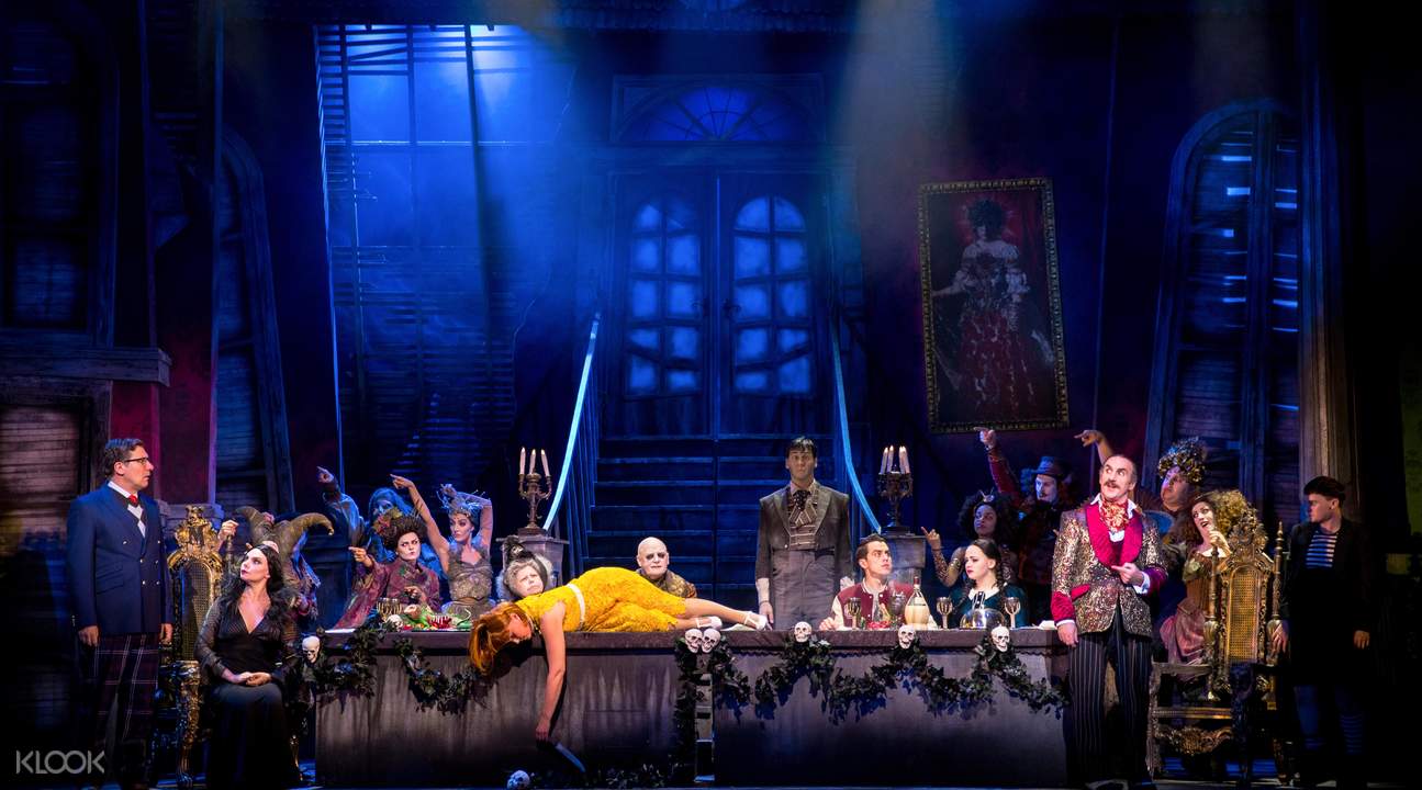 The Addams Family Musical at the MES Theatre at Mediacorp, Singapore ...