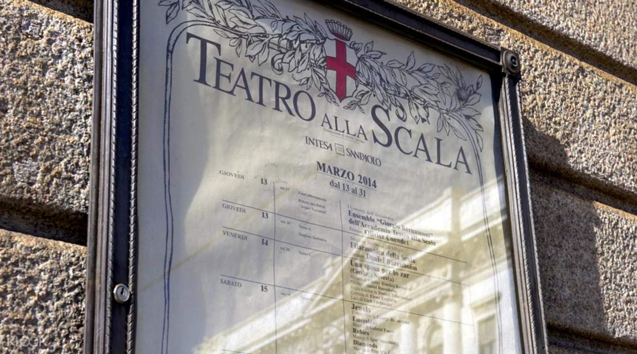 [SALE] Fast Track Entry and Guided Tour of La Scala Theatre & Museum ...