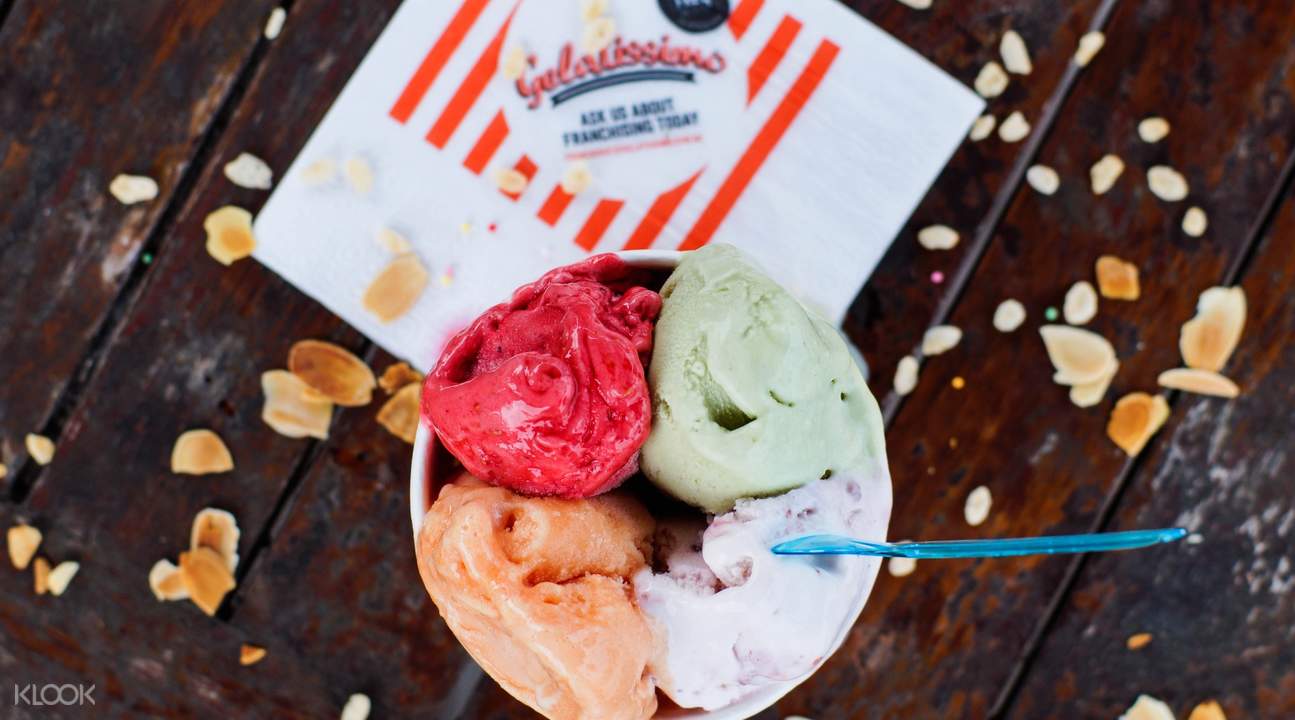[SALE] Gelatissimo in Sentosa, Singapore Flyer and Orchard - Ticket KD