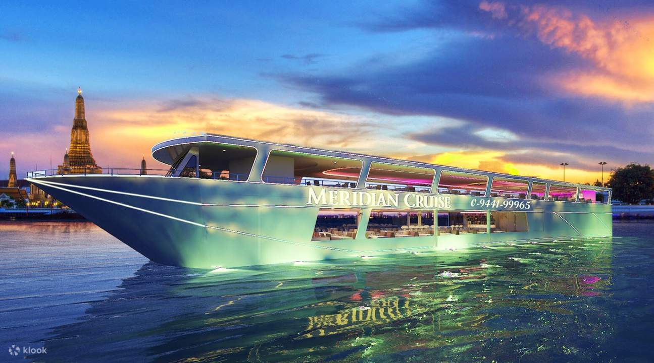 แพ็กเกจล่องเรือเมอริเดียน ครูซ (Meridian Cruise) พร้อมรับประทานอาหารค่ำ ...