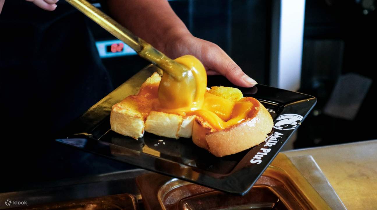 【國民甜點】Milk Plus - 泰國曼谷MBK購物中心的果醬吐司配牛奶 - Klook香港