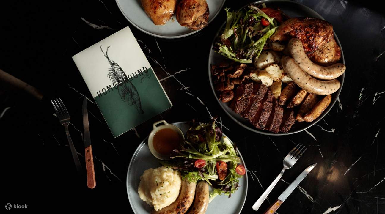 Meat Platter dan Grilled Dish di Homeground Grill & Bar di Boon Keng ...