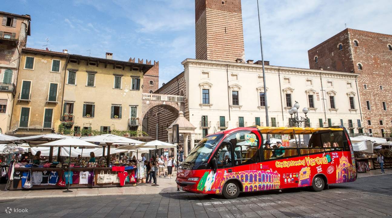24-Hour Hop-On Hop-Off City Sightseeing Bus Tour in Verona, Italy - Klook