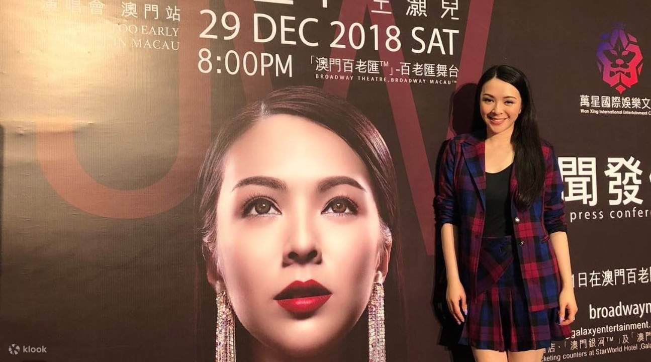 JW “Never Too Early” 2018 Concert Tickets in Macau - Klook Philippines