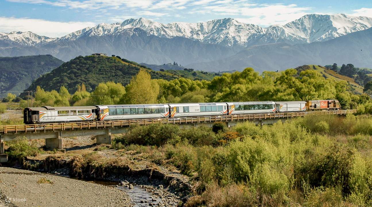 Coastal Pacific Train Ticket Between Christchurch and Picton, New ...