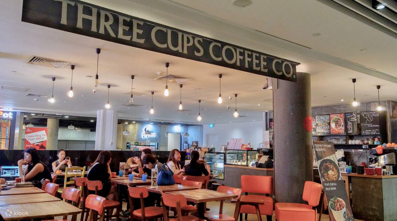 Voucher Trị Giá 10SGD Tại Three Cups Coffee Co. Ở Raffles Place ...