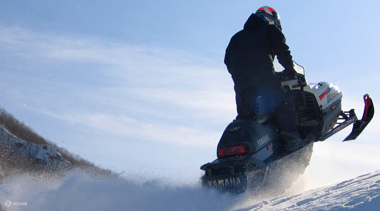 Snowmobile Riding and Snow Rafting Experience in Sapporo - Klook Stati ...