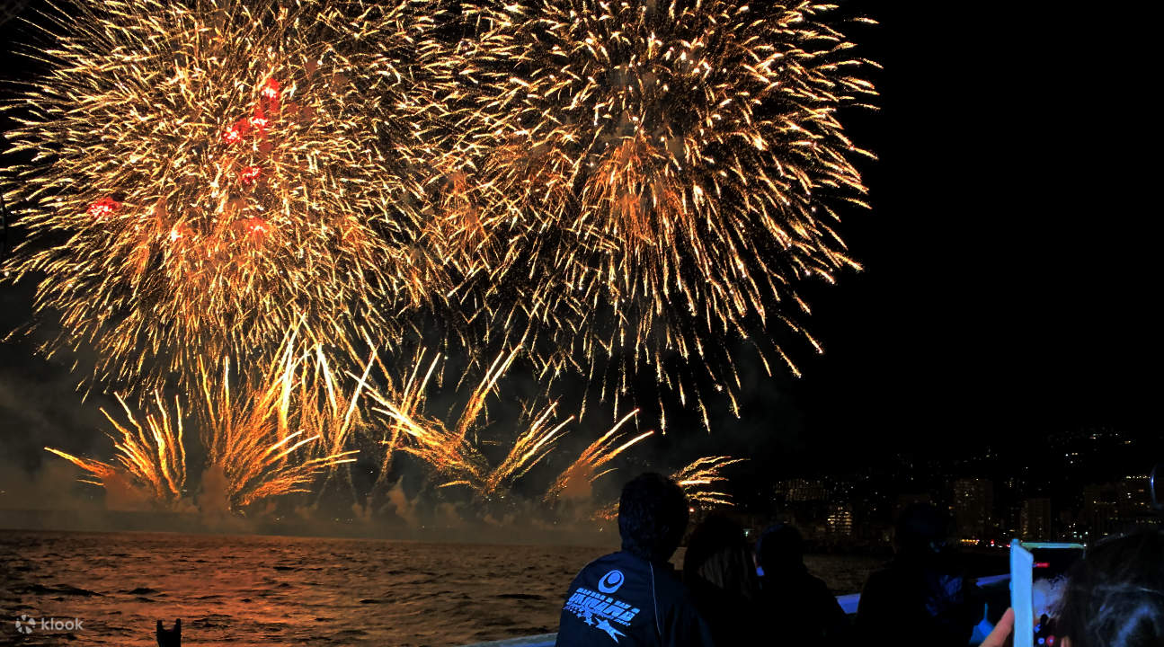 Atami Bay Sightseeing Cruise with Atami Sea Fireworks Festival ...