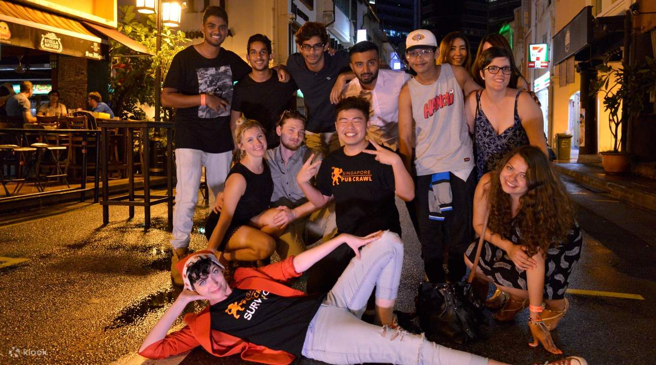 夜幕新加坡pub Crawl串酒吧体验 Klook客路