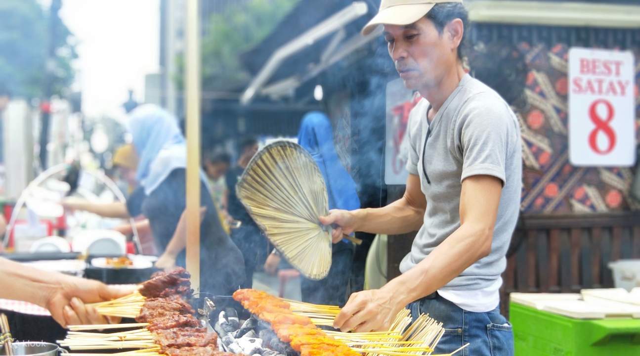Satay Stall 7 and 8 Discounted Meal Set in Lau Pa Sat, Singapore - Klook