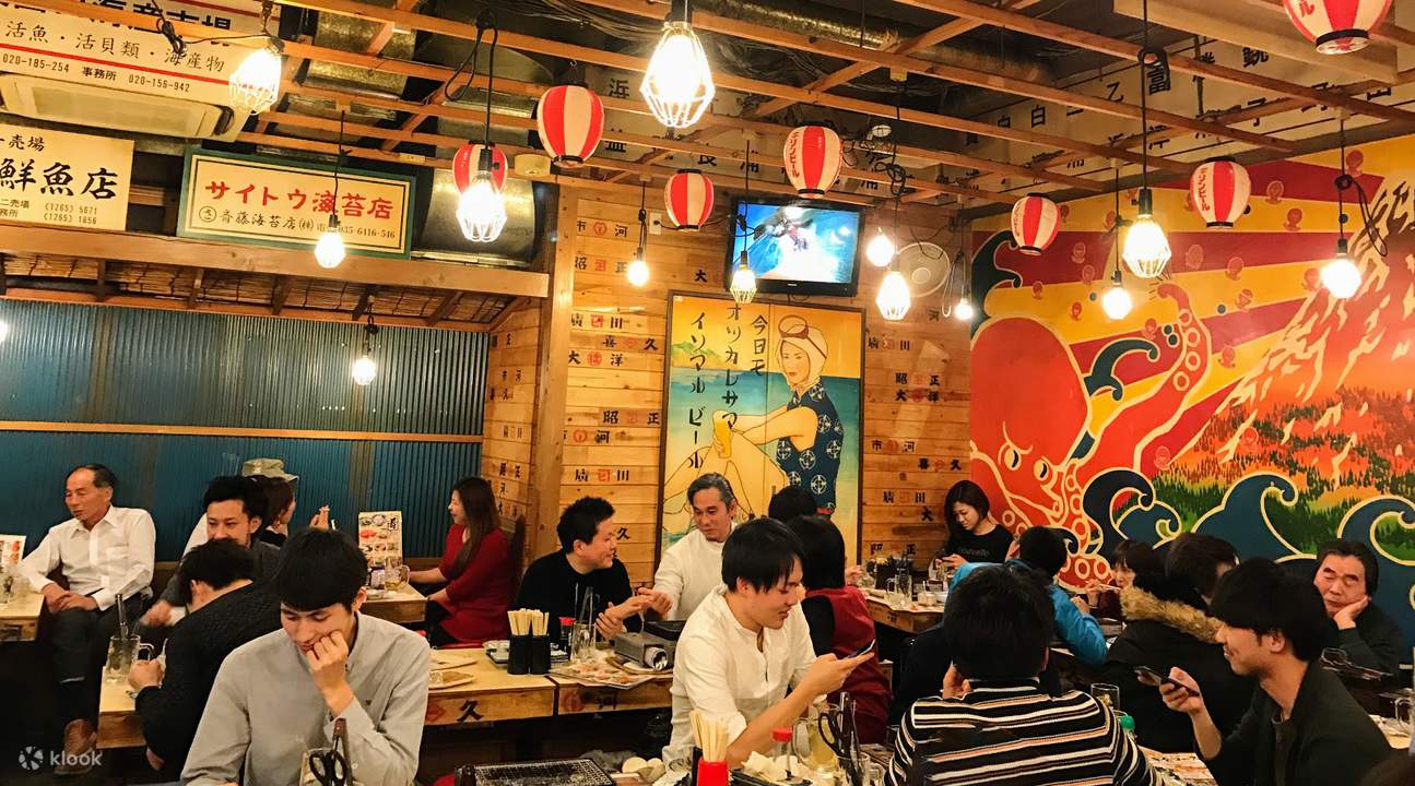 Isomaru Suisan Bar Seafood Sets in Umeda, Shinsaibashi or Sannomiya ...