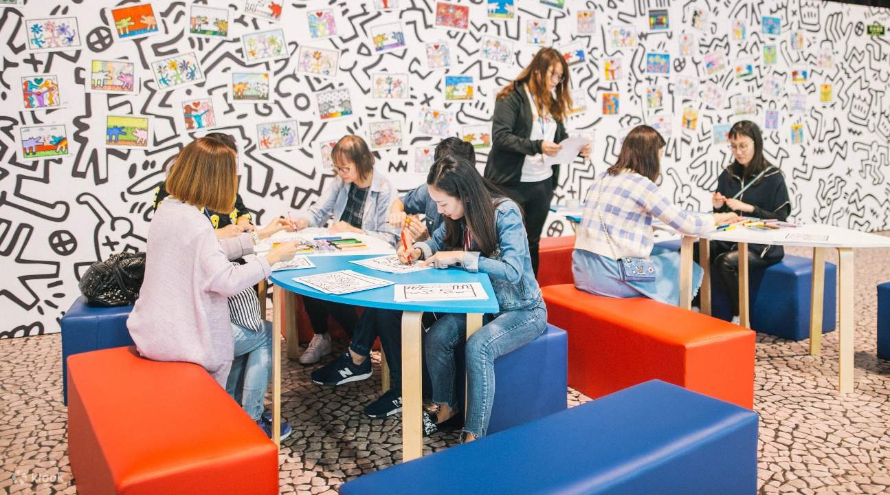 World Premiere Keith Haring Maze Ticket at The Venetian Macao in Macau ...