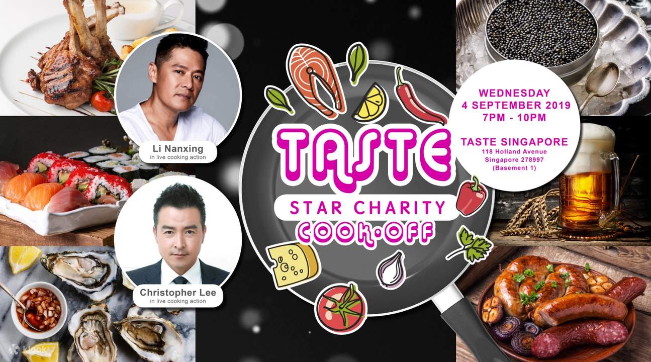 Buffet di Taste Star Charity Cook-Off di Singapore - Klook Indonesia