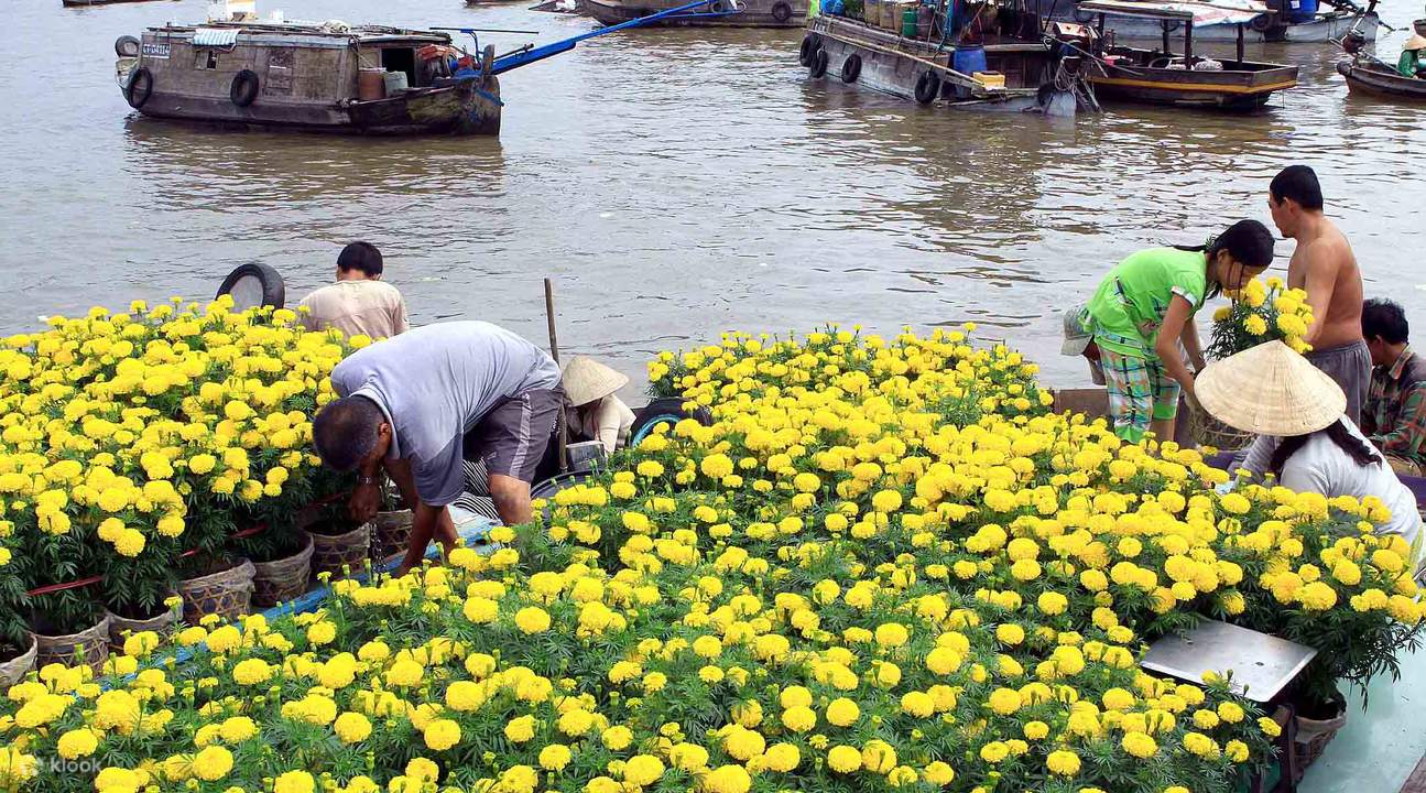 Mekong Delta, Cai Be Floating Market, Tan Phong Island, and Cooking ...