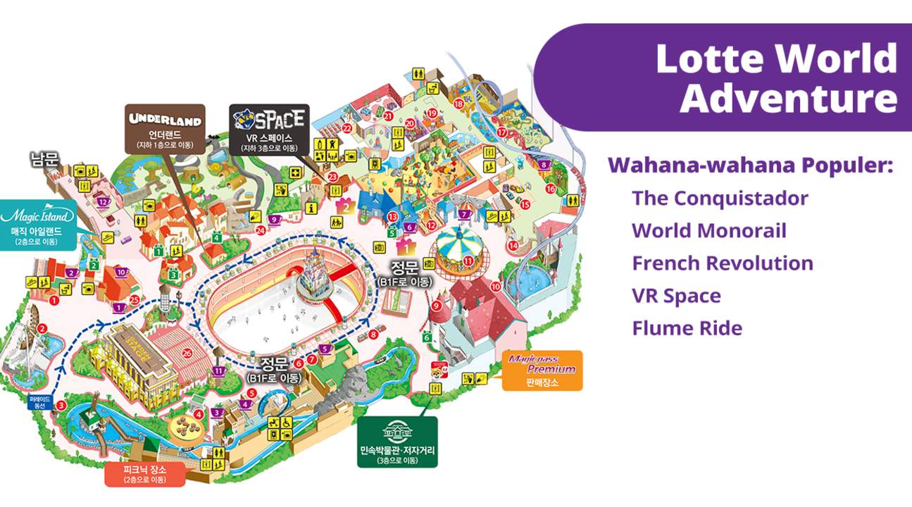 Beli Lotte World Seoul Theme Park 1 Day Pass Online - Klook Indonesia
