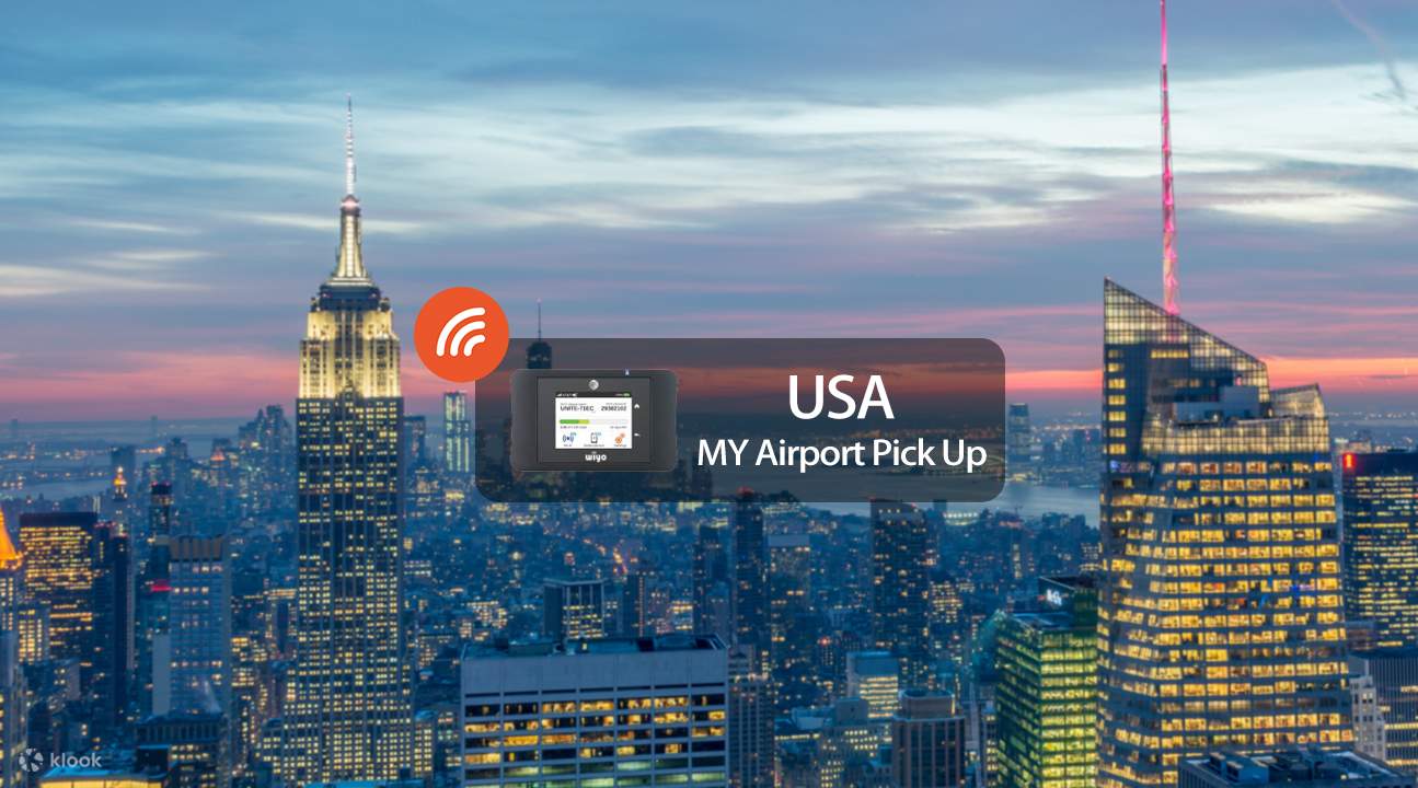 4G WiFi Device - Kuala Lumpur Airport Pick Up for USA - Klook