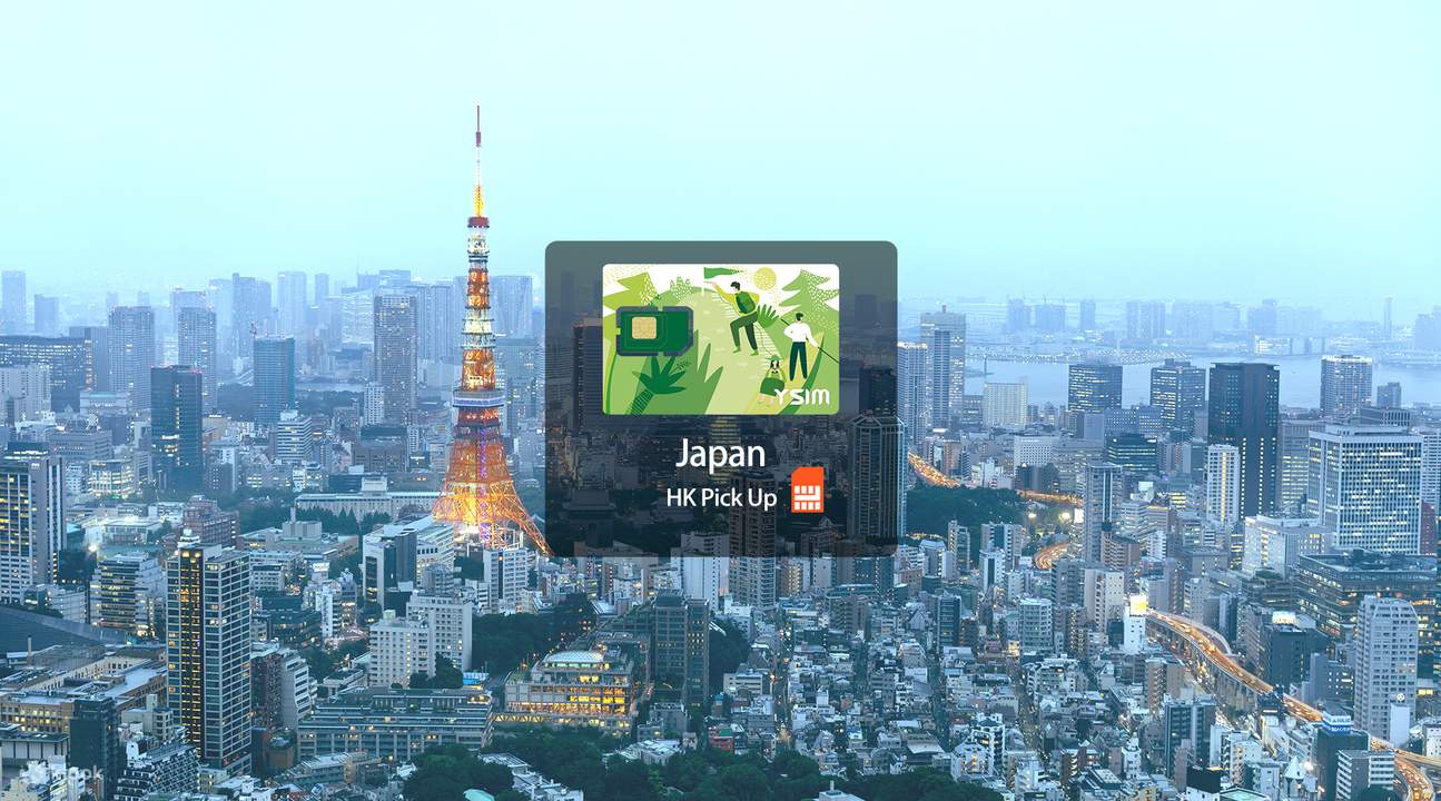 4G SIM Card (HK Pick Up) for Japan from YSIM - Klook