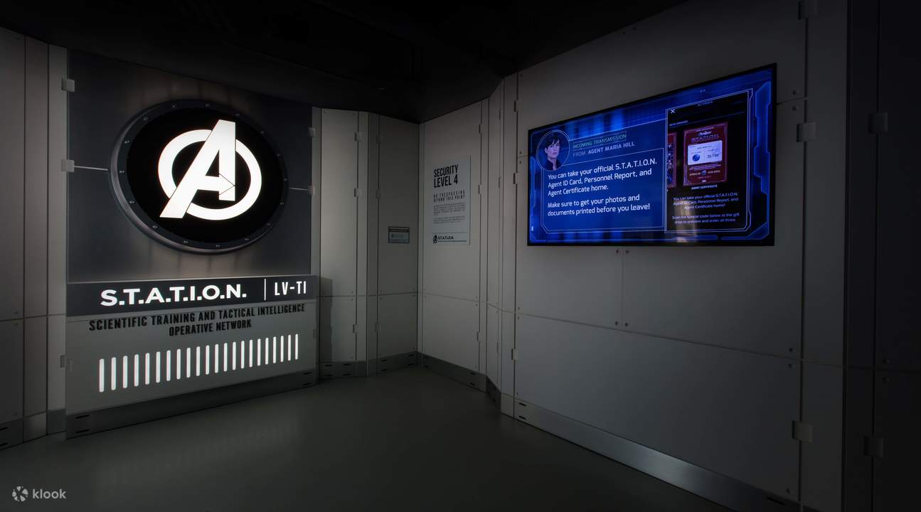 Admission Ticket to Marvel Avengers S.T.A.T.I.O.N. in Las Vegas, USA ...