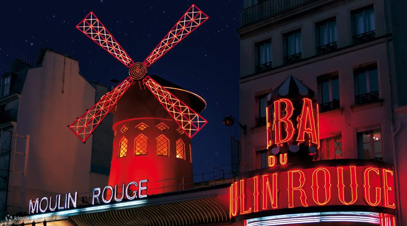 Moulin Rouge Show Ticket with Dinner and Champagne in Paris, France ...