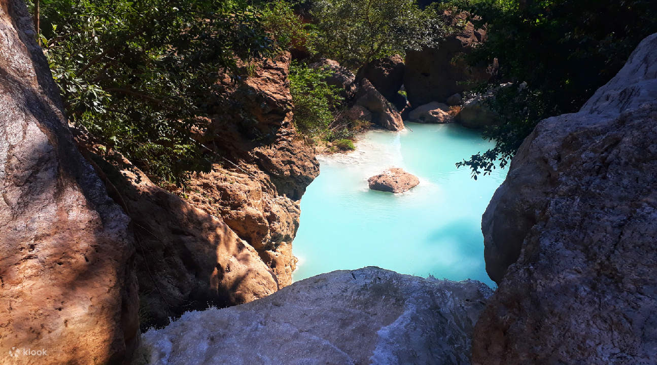 Blue Waterfall Hiking Experience from Mandalay - Klook