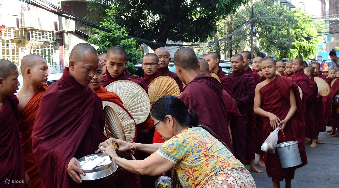 Mahagandayon Monastery Alms Giving Ceremony Experience from Mandalay ...