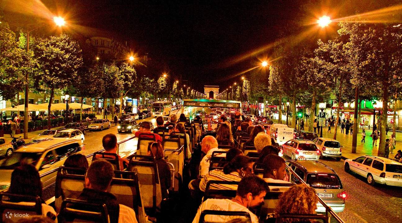 Paris Evening Tour on an Open-Top Bus - Klook客路