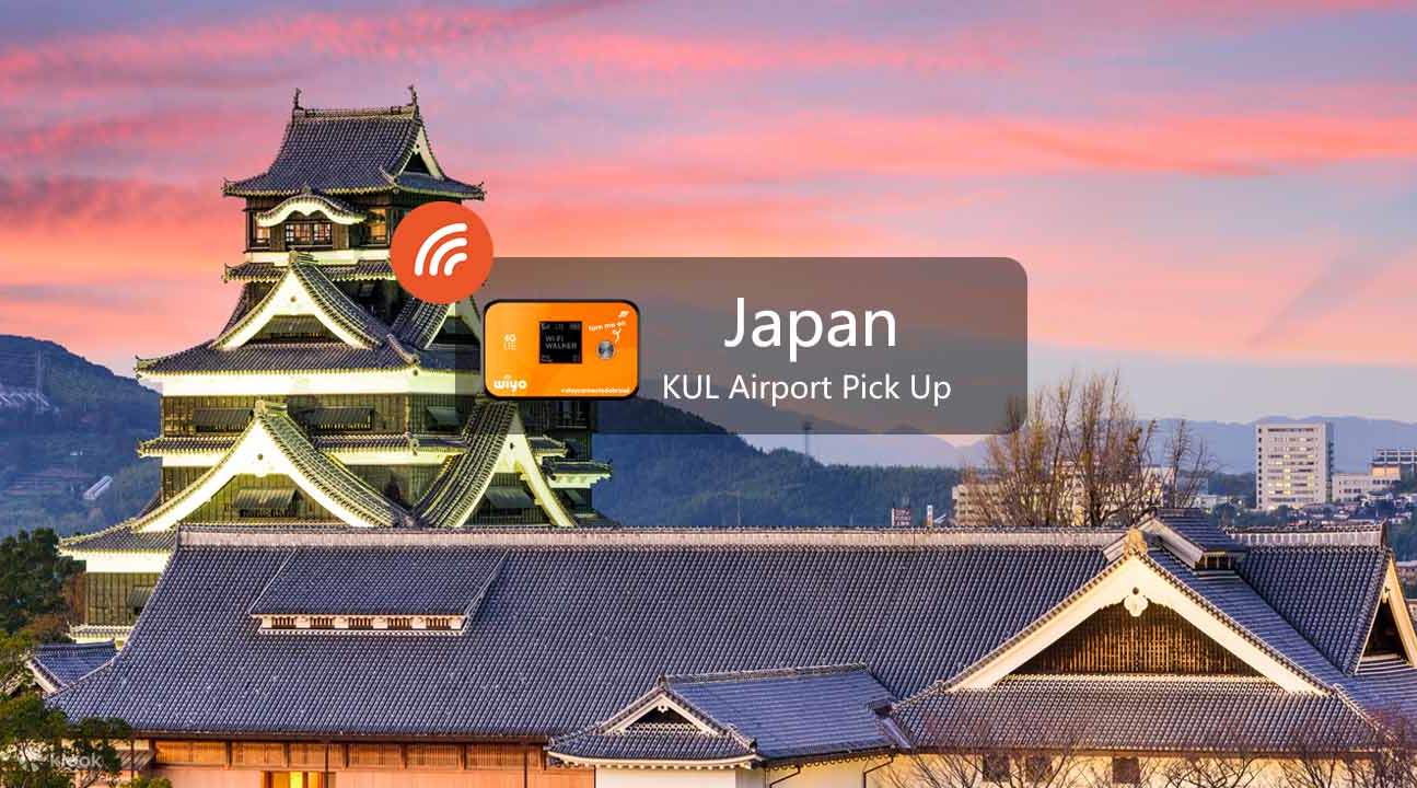 4G WiFi Device Kuala Lumpur Airport Pick Up for Japan - Klook