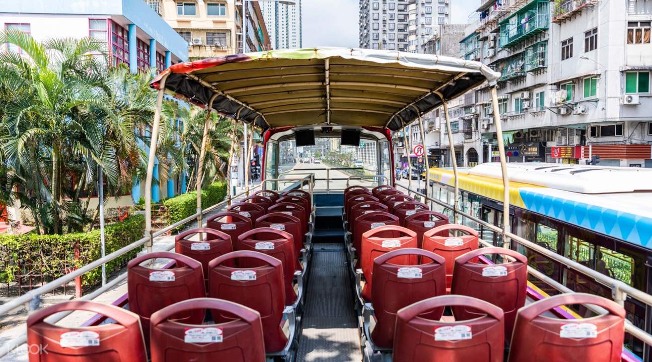 Macau Hop-On Hop-Off Open Top Bus Tour