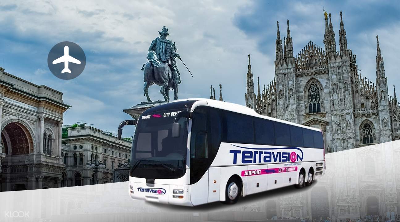 Shared Milan-Malpensa Airport Transfers (MXP) for Milan by Terravision