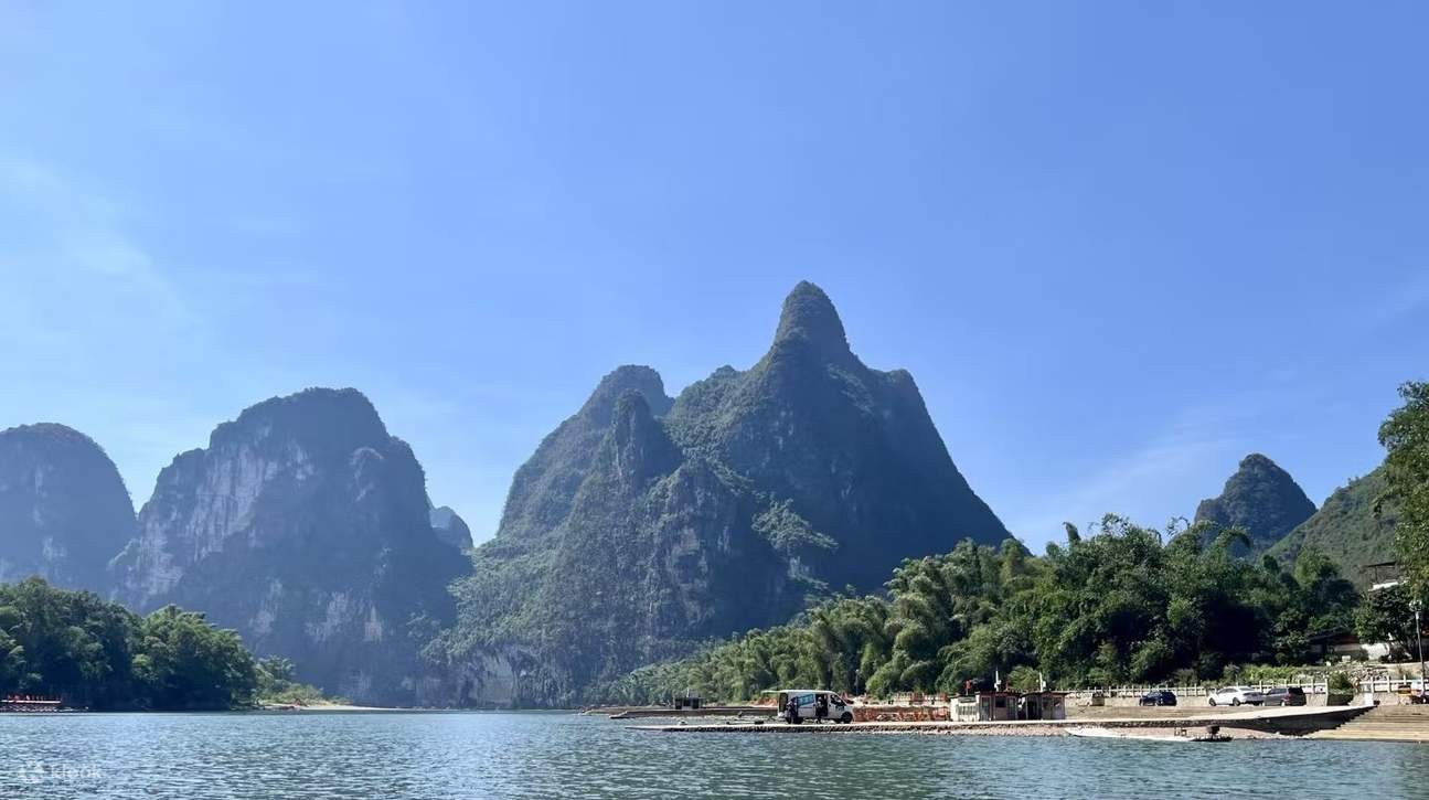 Guilin Yangshuo Li River Bamboo Raft, Yulong River Bamboo Raft, Ruyi ...