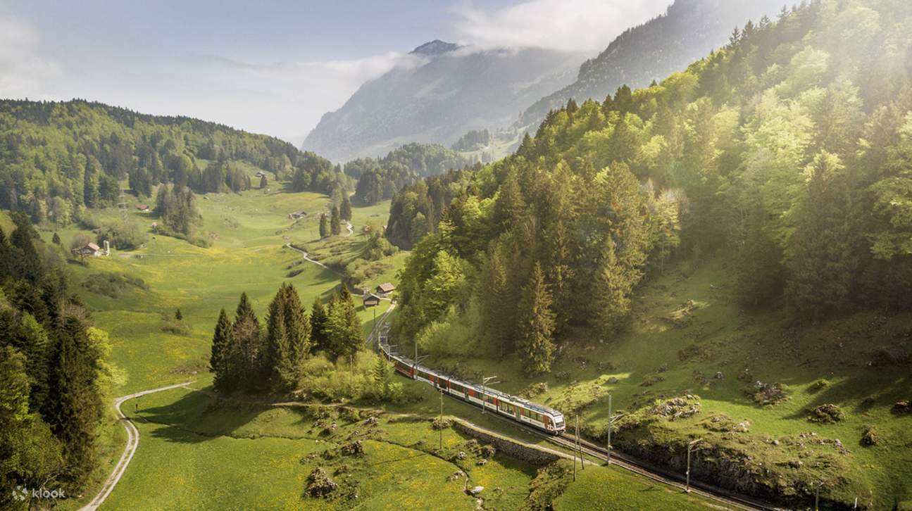 Lucerne-Interlaken Premium Panoramic Train Seat Reservation - Klook