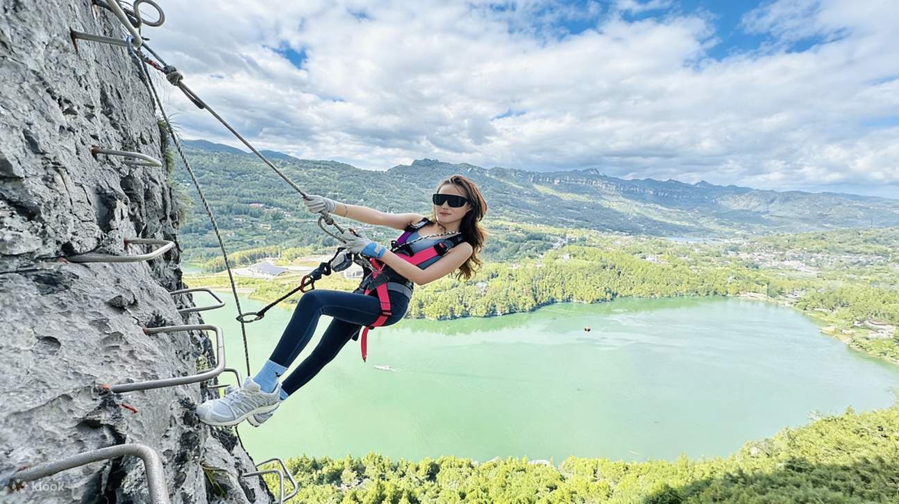 Enshi Qingjiang River Via Ferrata Experience - Klook United Kingdom