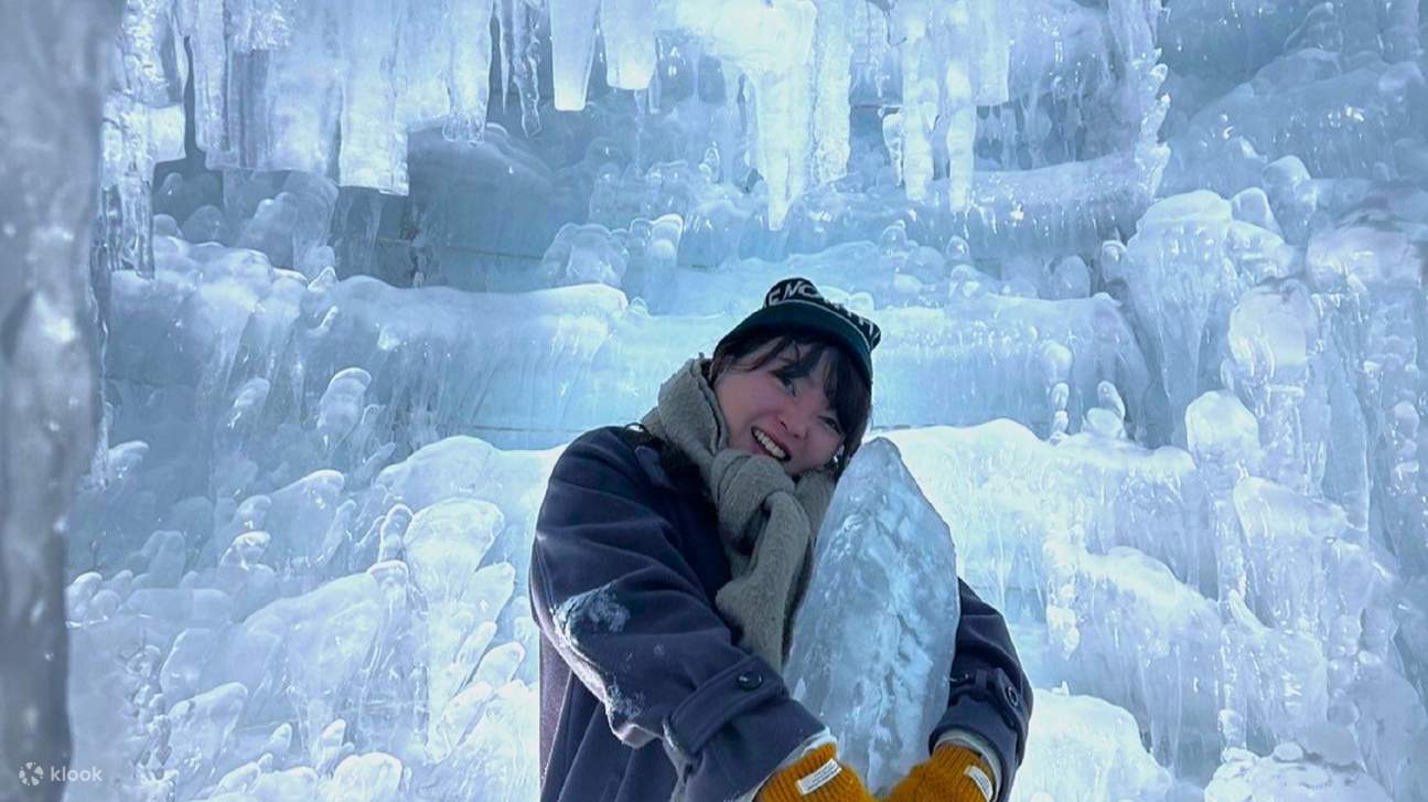 Hokkaido│Sapporo/Chitose│Lake Shikotsu Ice Musium Hyoto Festival Bus ...