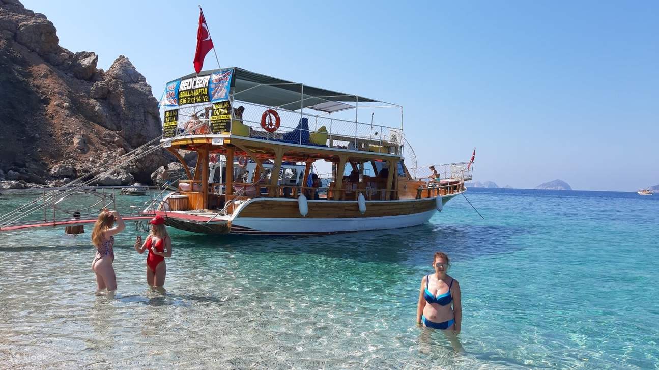 Suluada Boat Tour with BBQ Lunch & Transfer from Kemer - Klook Hong Kong