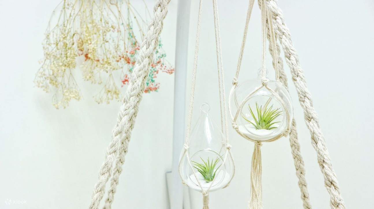 One.daystudio - Macrame Plant Hanger Workshop｜Sand Art Candle Workshop ...