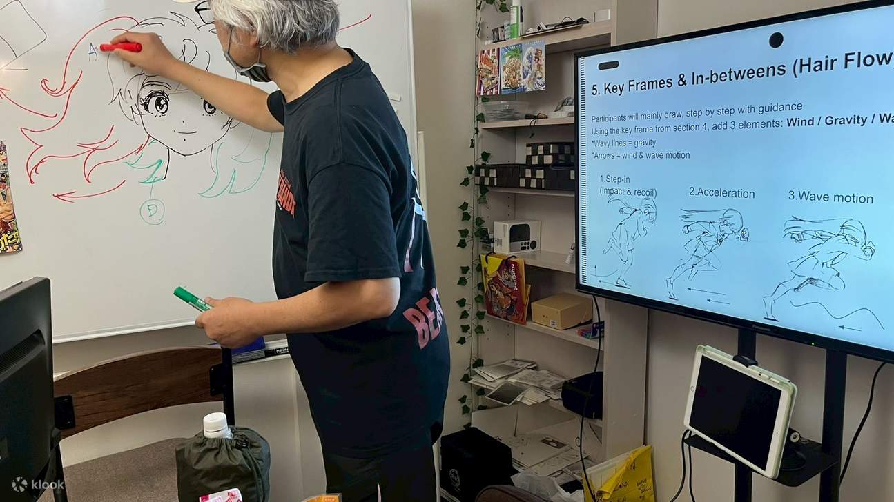Tokyo Anime Creation Workshop with a professional Animator - Klook ...