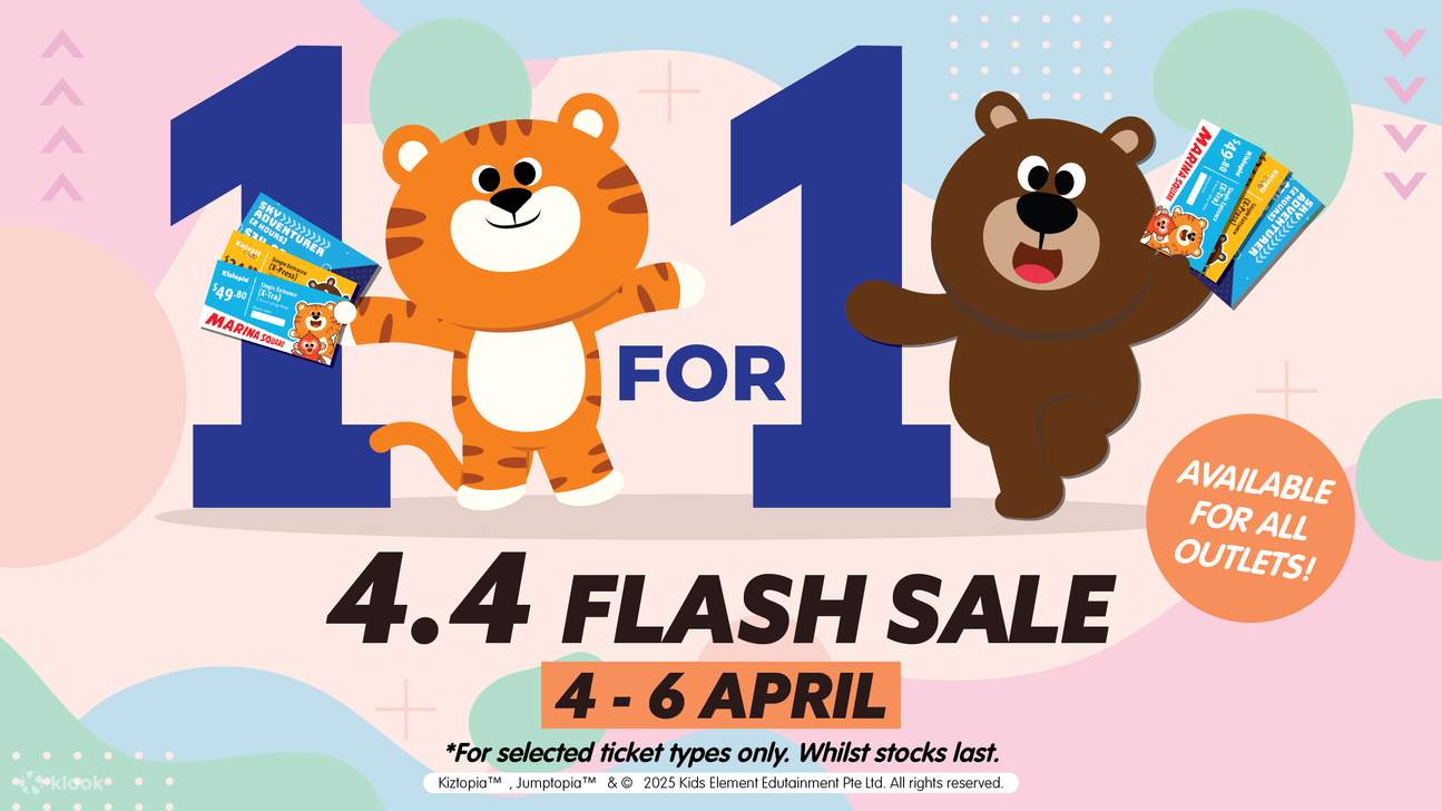 Kiztopia Ticket in Jewel Changi Airport, Singapore - Klook Estados Unidos