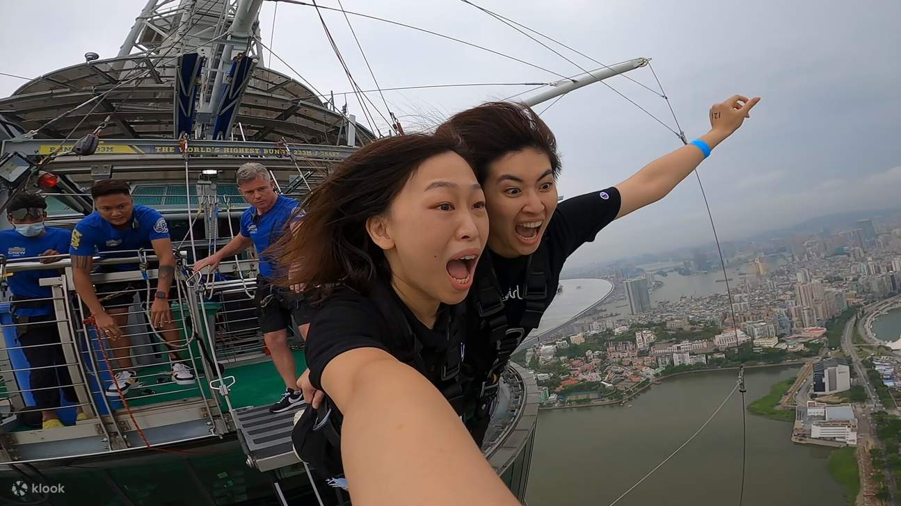Macau Tower AJ Hackett Bungy Jump Tickets - Online Booking | Klook - Klook
