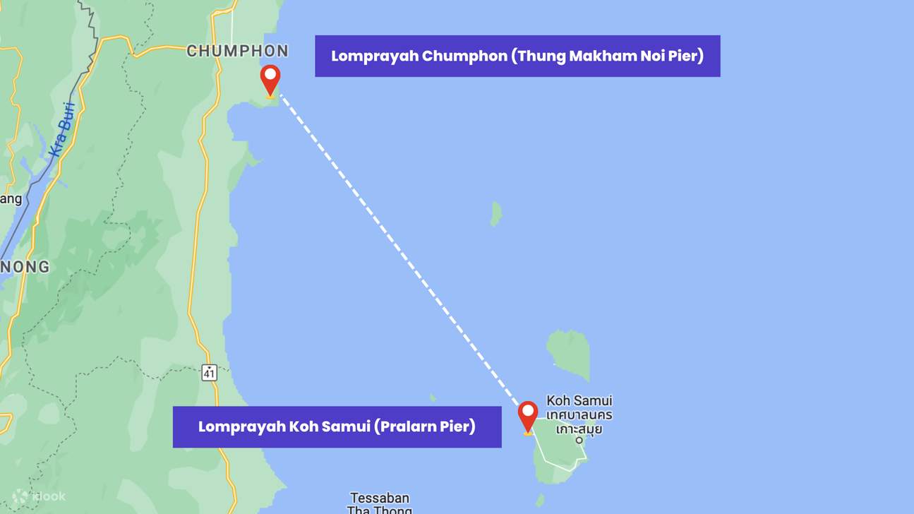 Lomprayah Ferry Ticket between Chumphon and Koh Samui | Klook