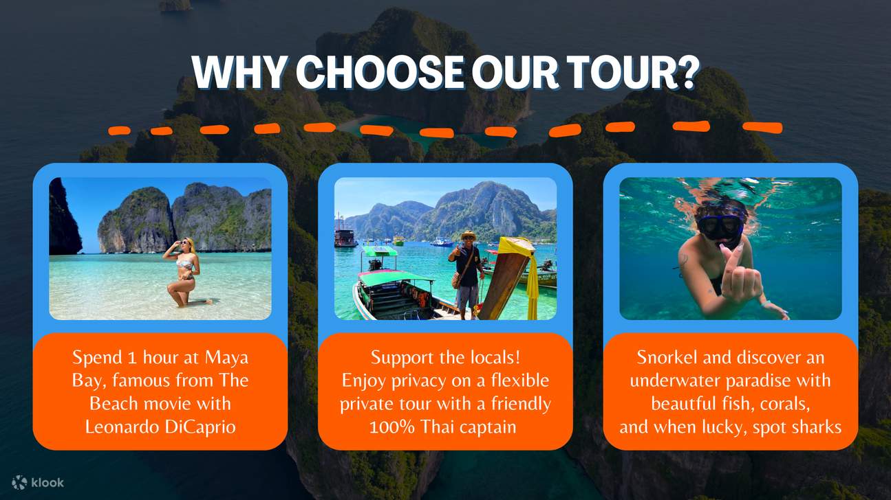 Phi Phi Private Longtail and Maya Bay Private Day Boat Tour - Klook