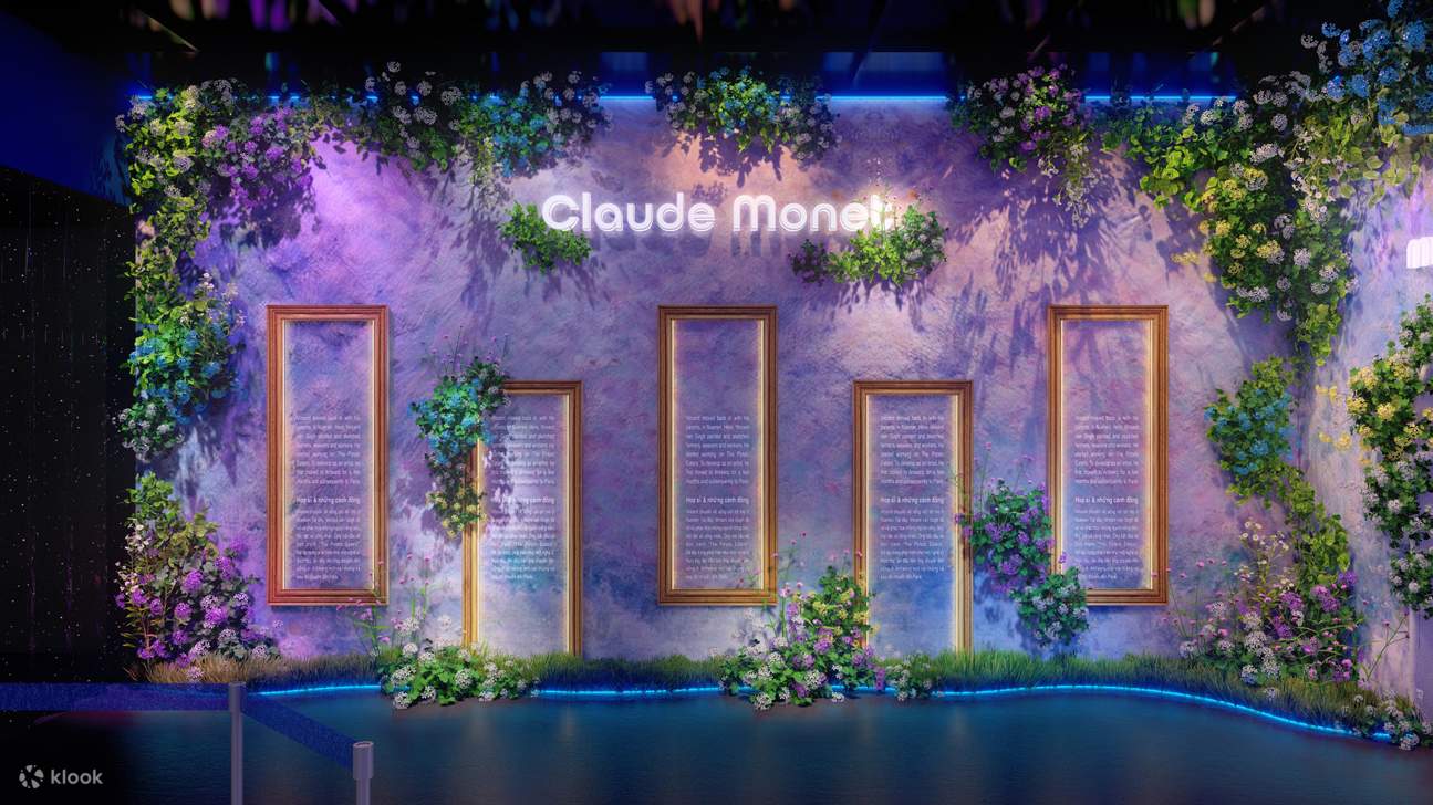 Vé Monet & Van Gogh Art Lighting Experience - Klook Việt Nam