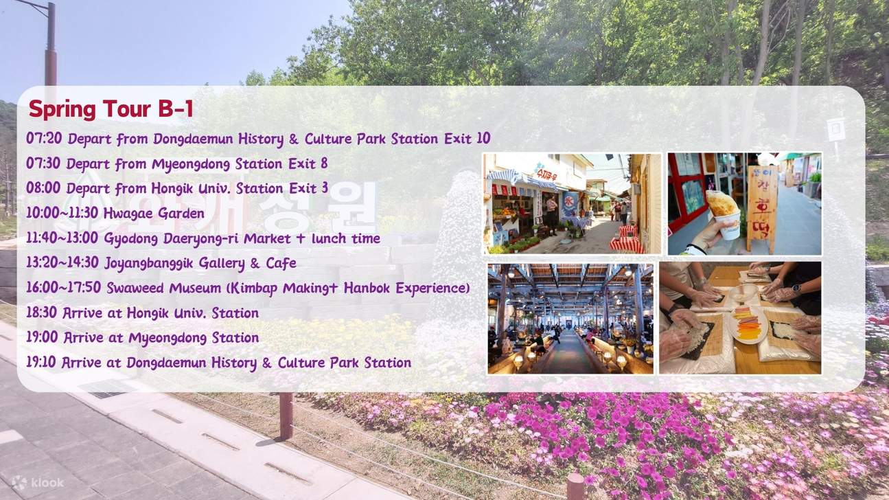 Incheon Spring-only Tour - Klook Singapore