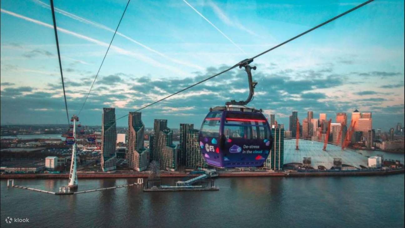 New Year's Eve IFS Cloud Cable Car Ticket with Dinner in London - Klook