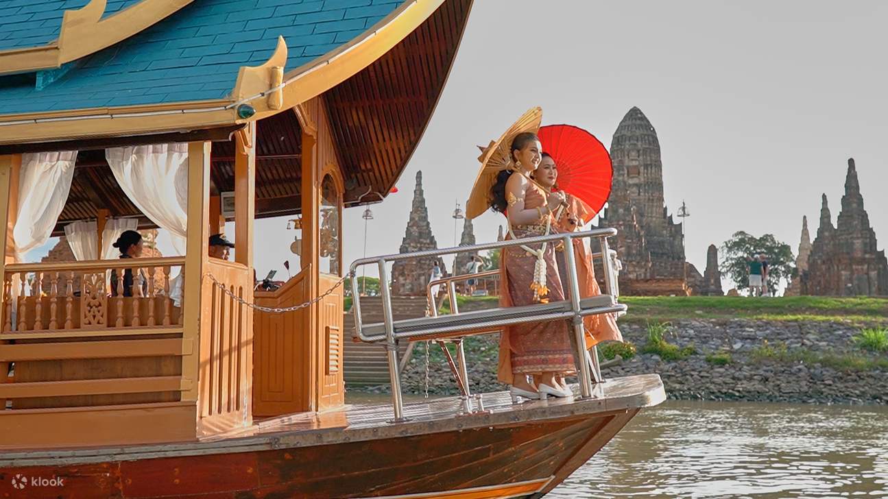 Ayutthaya Iconic Temple Tour With Sunset Boat Ride - Klook