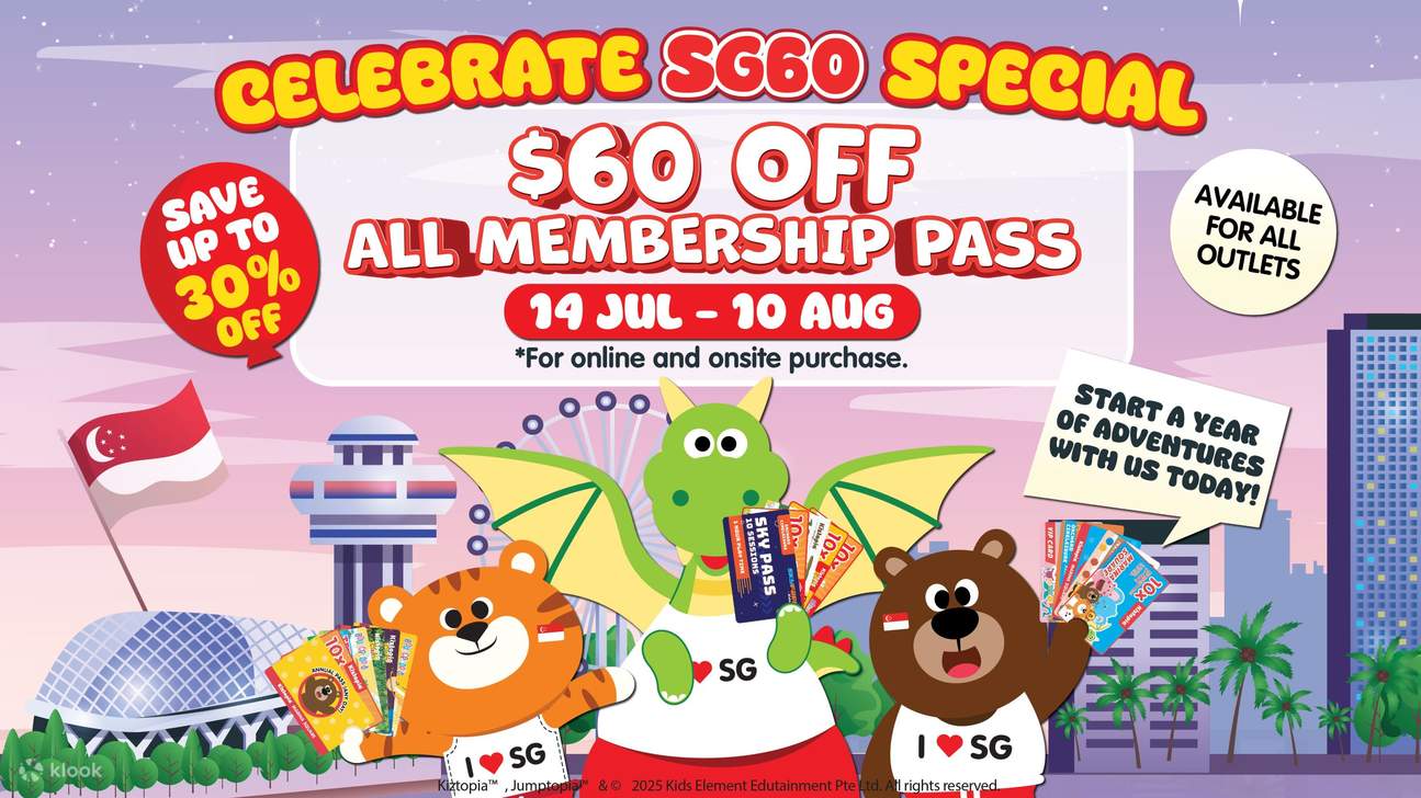 Kiztopia Ticket in Jewel Changi Airport, Singapore - Klook Singapore