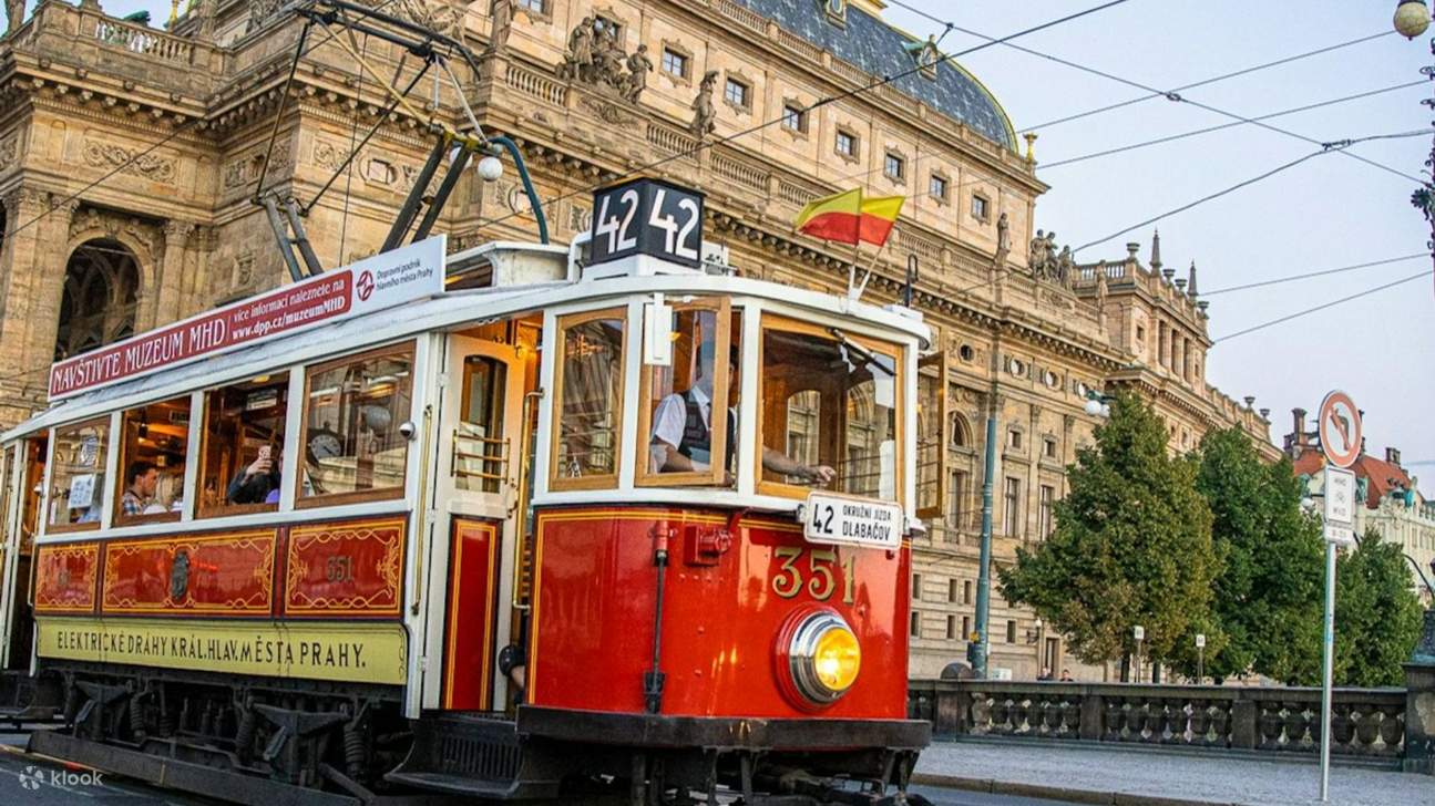 Hop-on Hop-off Historical Tram ticket for Line 42 in Prague - Klook ...