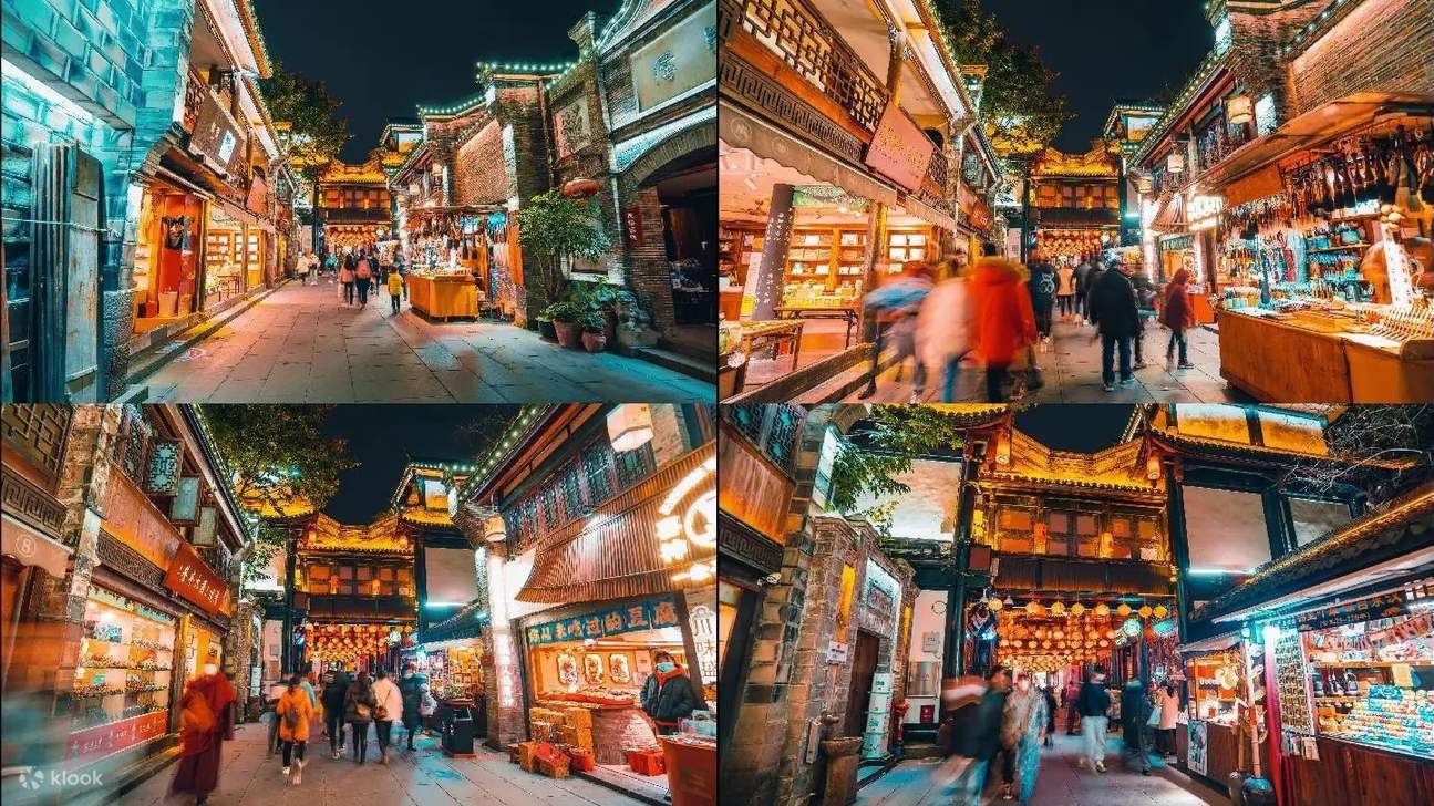 Chengdu Panda Base + Kuanzhai Alley/People's Park/Jinli Ancient Street ...