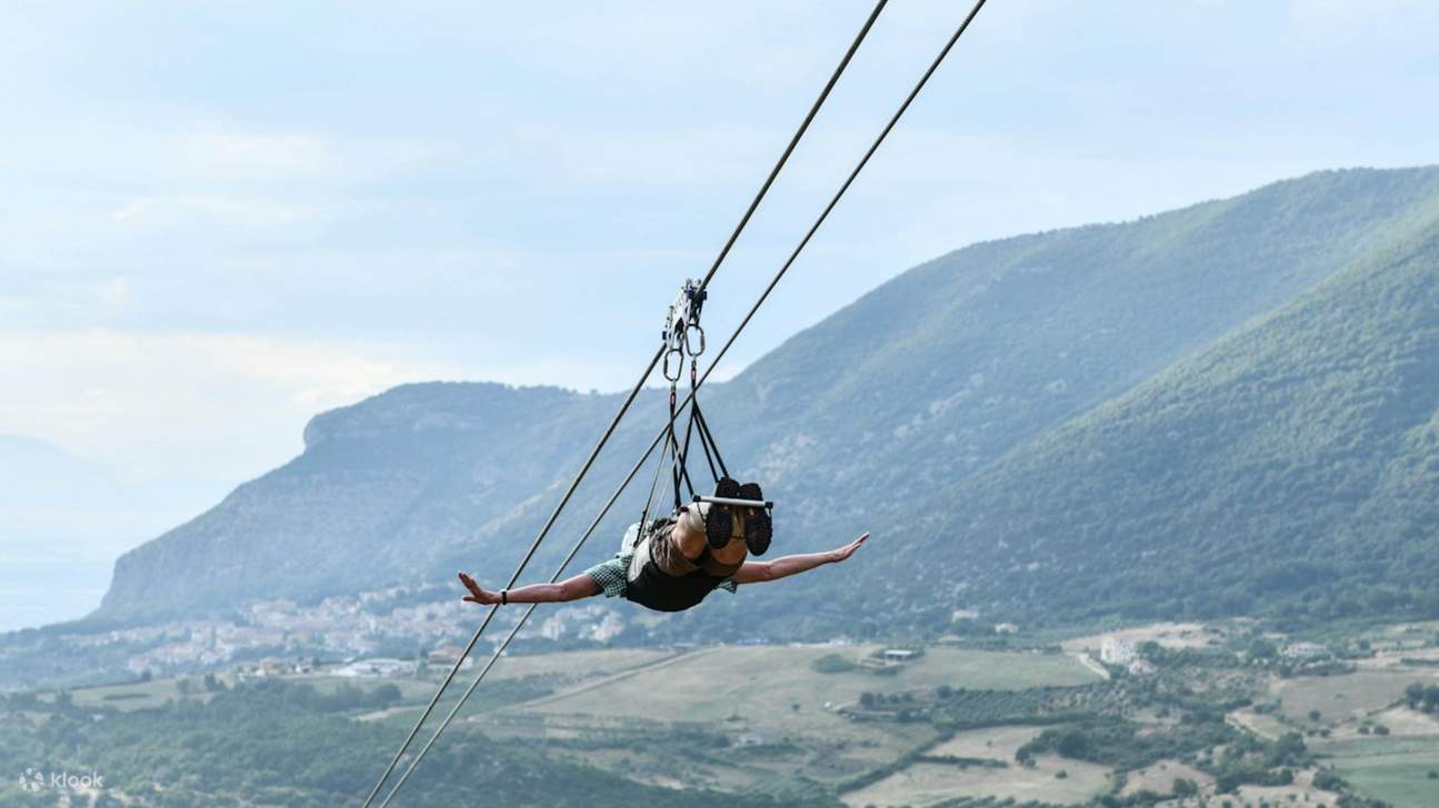 Cilento in Volo zipline flight experience in Trentinara - Klook Canada
