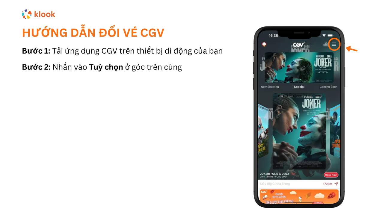 Vé Xem Phim CGV 2D tại Việt Nam - Klook Việt Nam