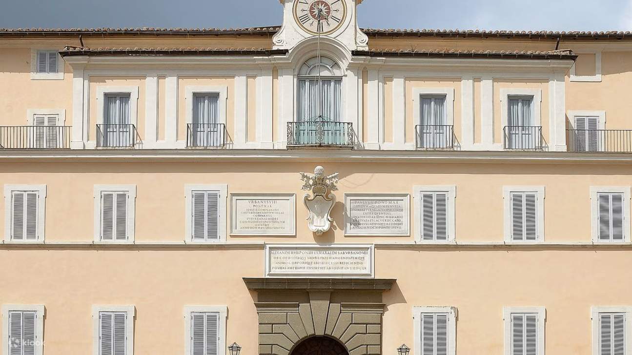 Papal Apartments and Secret Garden of Castel Gandolfo ticket - Klook ...